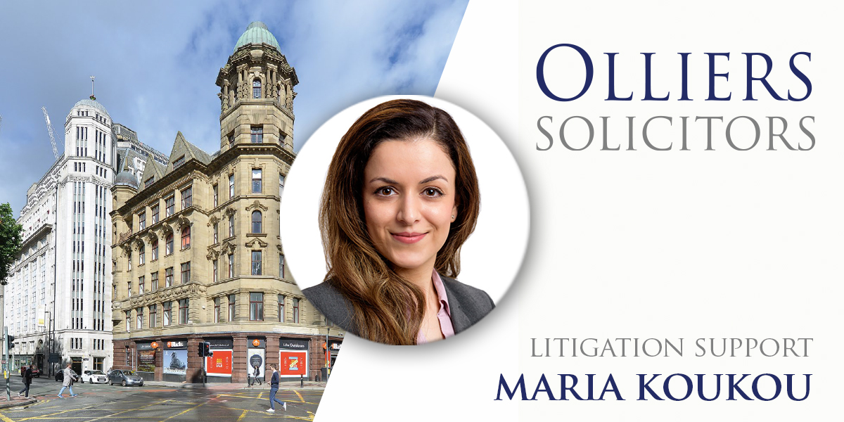 Maria Koukou | Solicitor | Olliers Solicitors